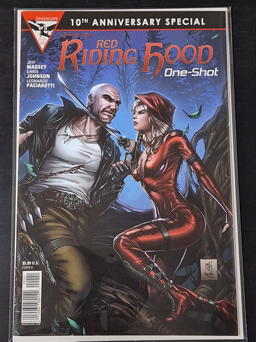 Red Riding Hood 10th Anniversary Special Zenescope 2015 Cover D Mike K Chaotic Comics